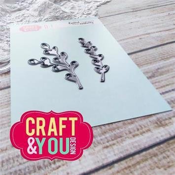 Craft & You - Die - Willow Twigs - Kort & Scrap - Gavlhuset