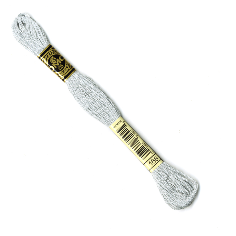 DMC Broderigarn - Nr. 168 - Sølvgrå - 8 m. | Gavlhuset