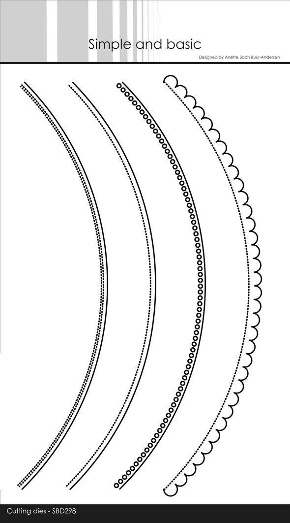 Simple and Basic - Die - Borders - Kort & Scrap - Gavlhuset