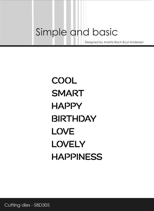 Simple And Basic Die Cut Words English Texts Kort Scrap simple-and-basic-die-cut-words-english-texts-kort-scrap