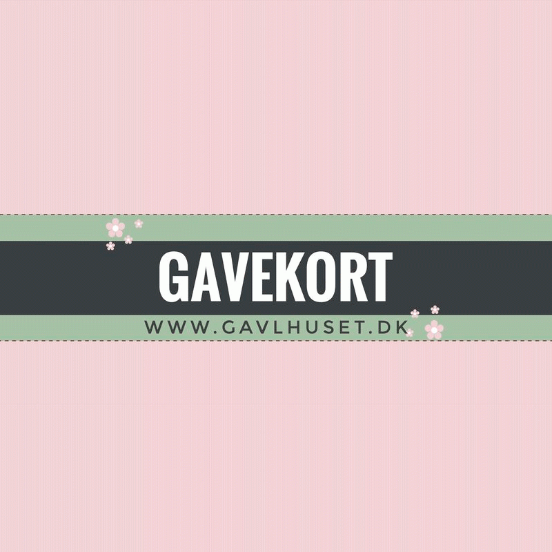 Gavekort - Vælg selv beløbet - Kort & Scrap - Gavlhuset